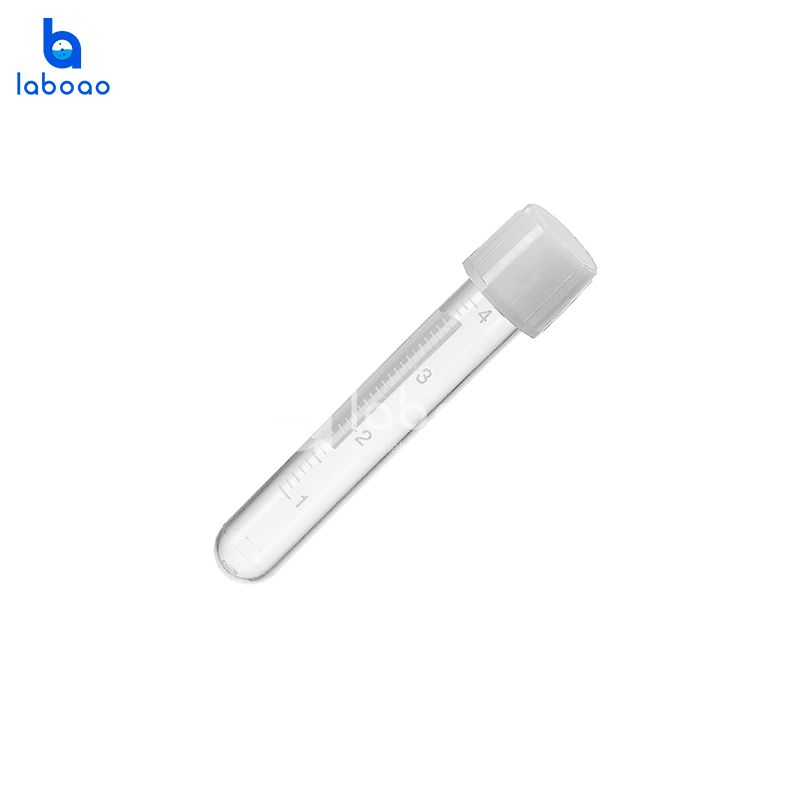 China PP Culture Tube With Screw Cap Customised With Silk-screened ...