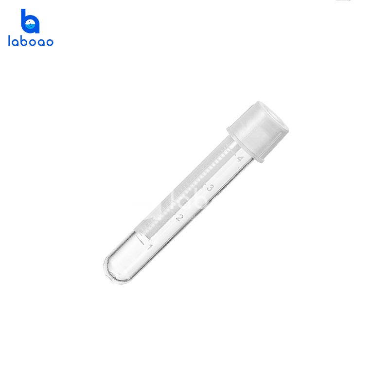 China PP Culture Tubes With Snap-on Caps And Custom Silk-screened ...